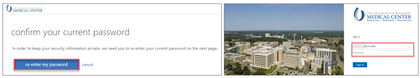 Password Hub Quick References - University of Mississippi Medical Center