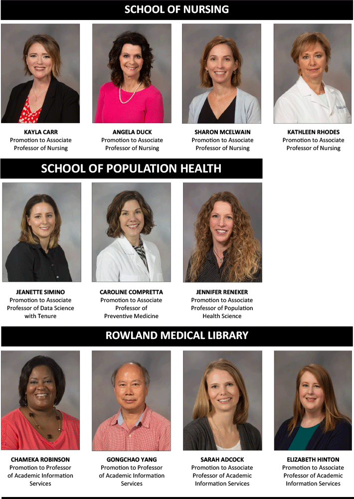 UMMC promotions and tenure - University of Mississippi Medical Center