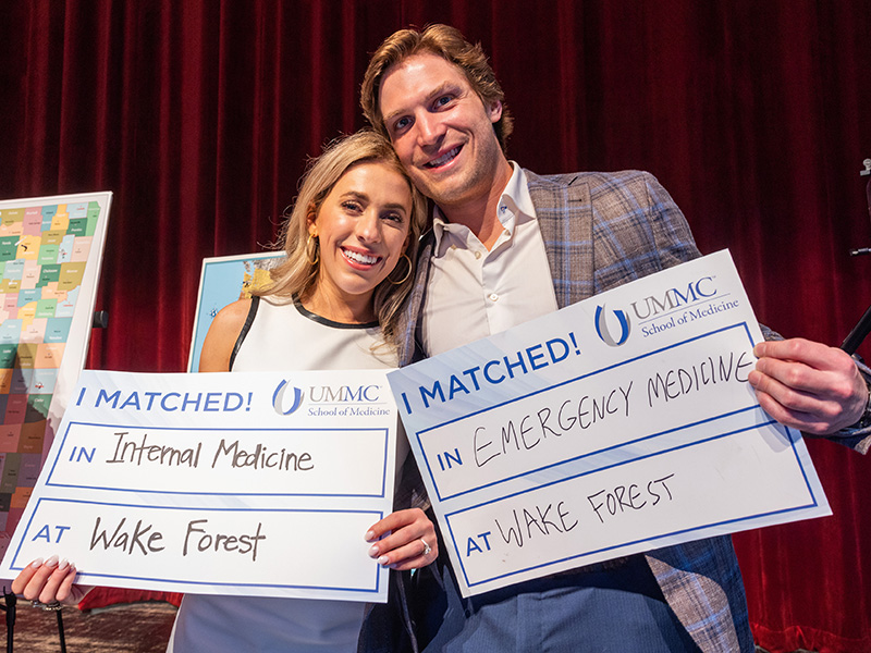 On Match Day, students remember those who helped get them there ...