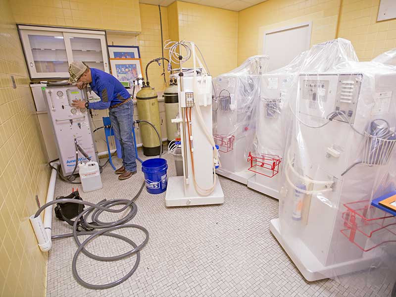 Even in city’s water crisis, UMMC patients come first - University of ...