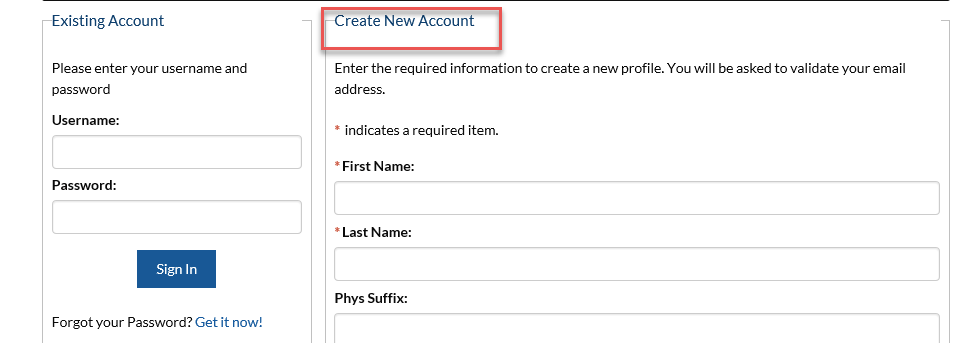 CE Central: Create an Account - University of Mississippi Medical Center